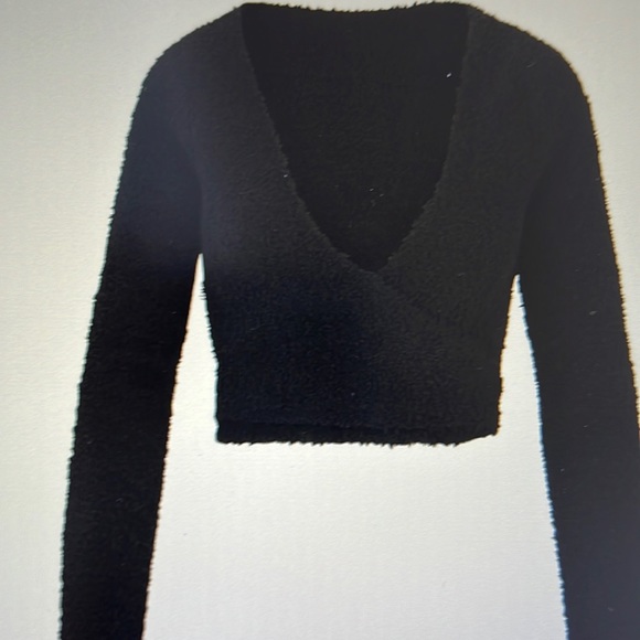 SKIMS | Intimates & Sleepwear | Skims Cozy Knit Wrap Top | Poshmark